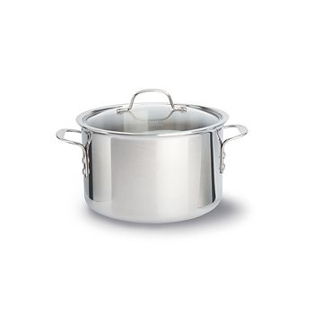 Calphalon Tri-Ply Stainless Steel 8-Quart Covered Stock Pot ...