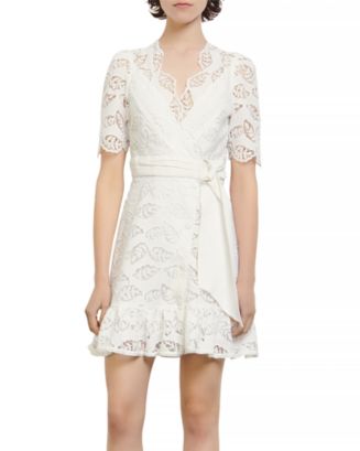 Sandro Zany Lace Mini Dress | Bloomingdale's