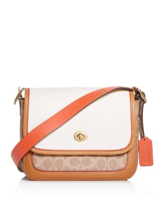 COACH Rambler Signature CC Color Block Crossbody | Bloomingdale's