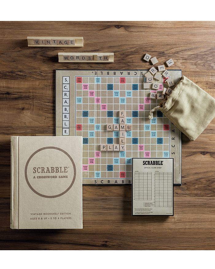 Winning Solutions Scrabble Vintage Bookshelf Edition | Bloomingdale's
