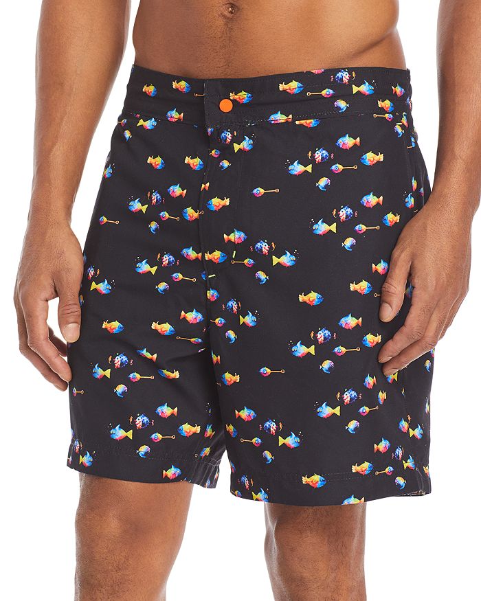 Robert Graham Fish Tank Swim Trunks | Bloomingdale's