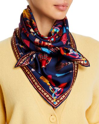 Echo Tassel Rhapsody Silk Scarf | Bloomingdale's