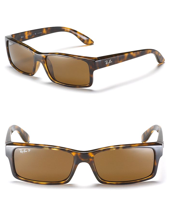 Ray-Ban Men's Plastic Frame Polarized Sunglasses | Bloomingdale's