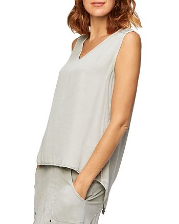 XCVI Evander Button Back Tank | Bloomingdale's