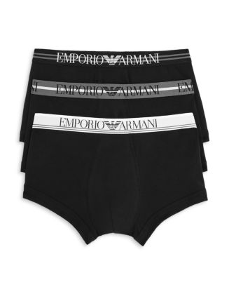 Armani Armani Mixed Waistband Trunks, Pack of 3 | Bloomingdale's