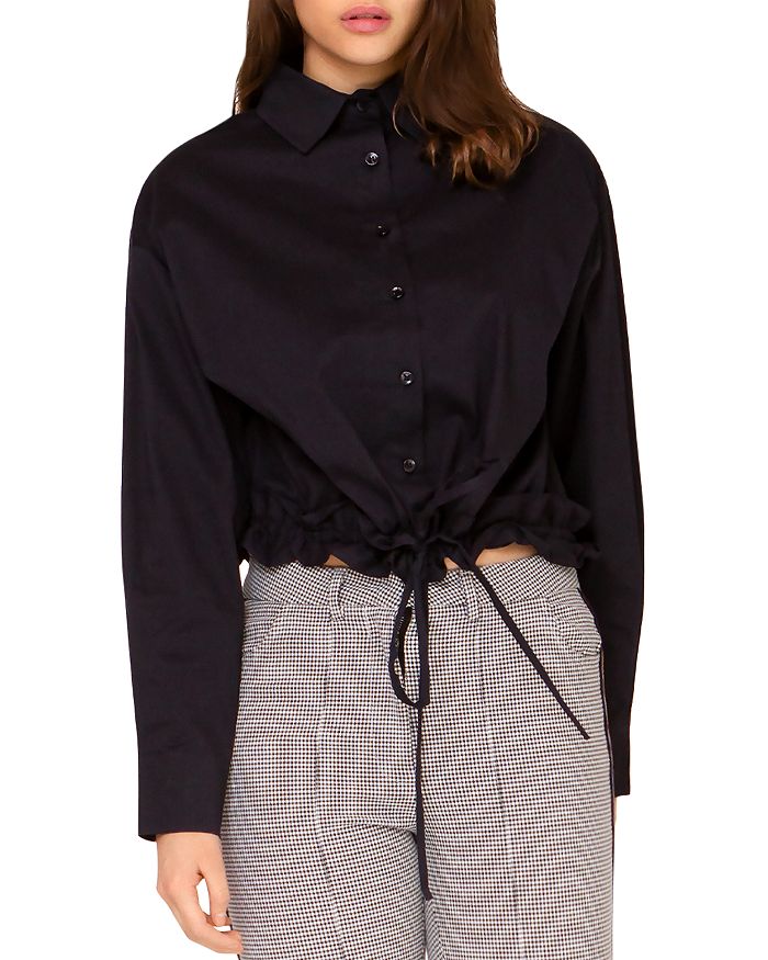Gracia Drawstring Hem Shirt (43% off) - Comparable value $88 ...