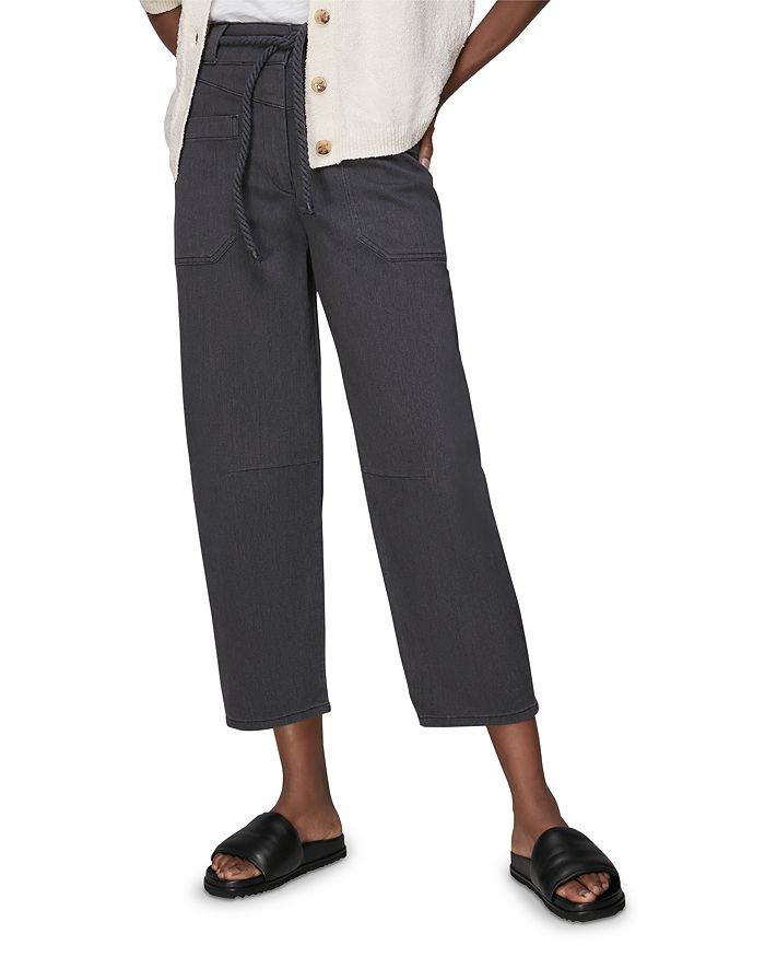 Whistles Rope Belted Casual Trousers | Bloomingdale's