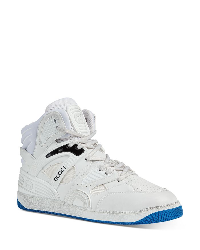 Gucci Men's Basket Interlocking G High Top Sneakers | Bloomingdale's