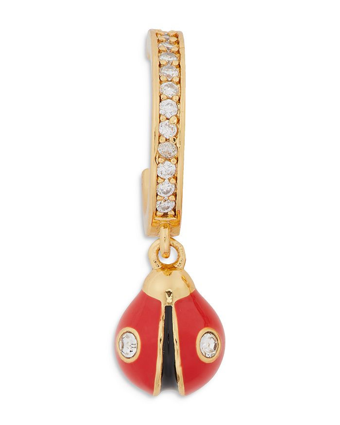 kate spade new york Ladybug Huggie Hoop Earrings | Bloomingdale's