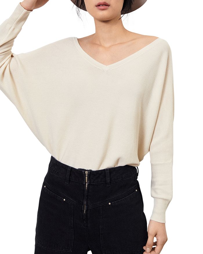 ba&sh Button Back Sweater | Bloomingdale's