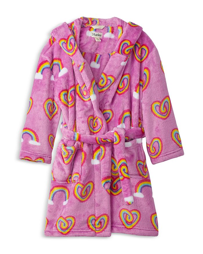 Hatley Girls' Rainbow Heart Robe - Little Kid, Big Kid | Bloomingdale's