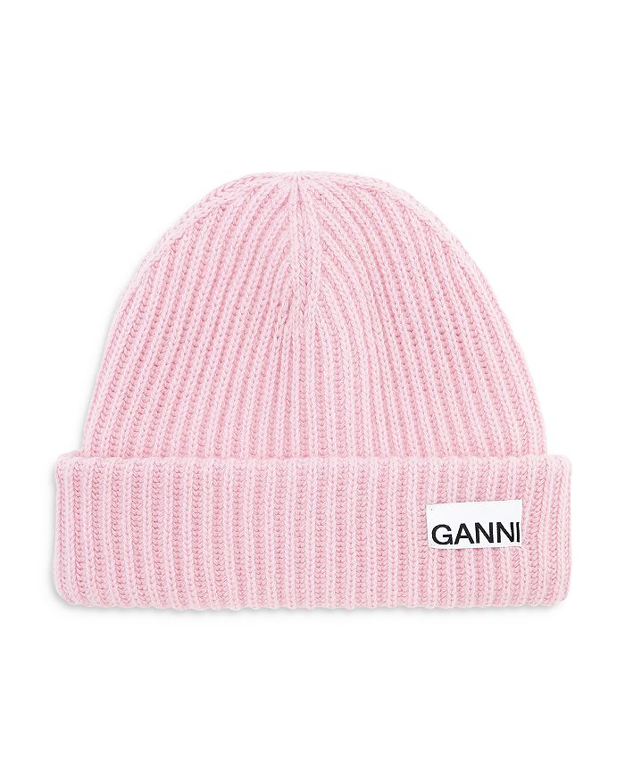 GANNI Rib Knit Beanie | Bloomingdale's