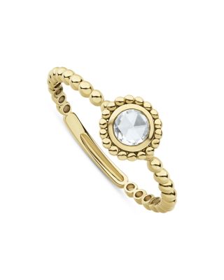 Click here for Lagos 18K Yellow Gold Covet Gold Diamond Rose Cut... prices