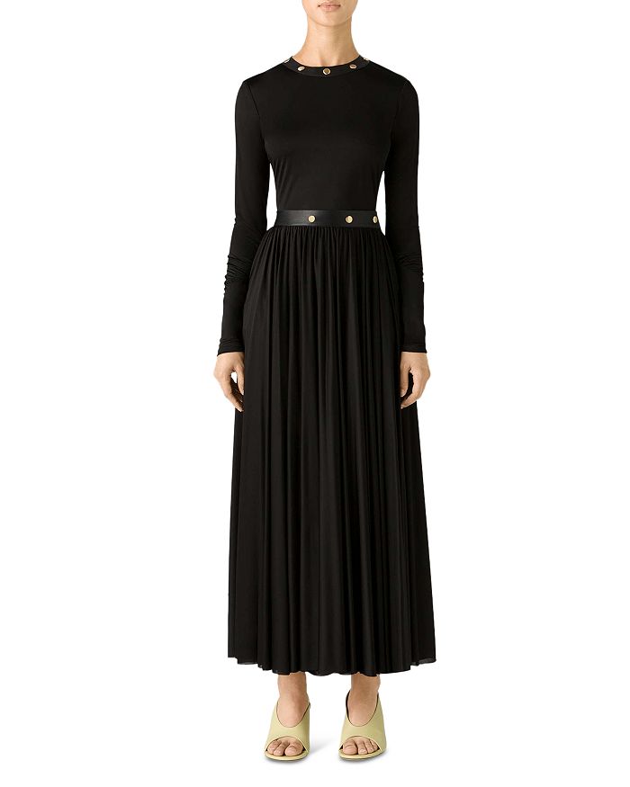 St. John Studded Ruched Top | Bloomingdale's