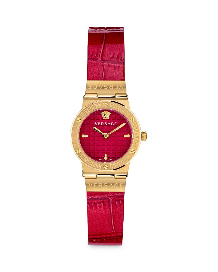 Versace Greca Logo Watch, 27mm | Bloomingdale's