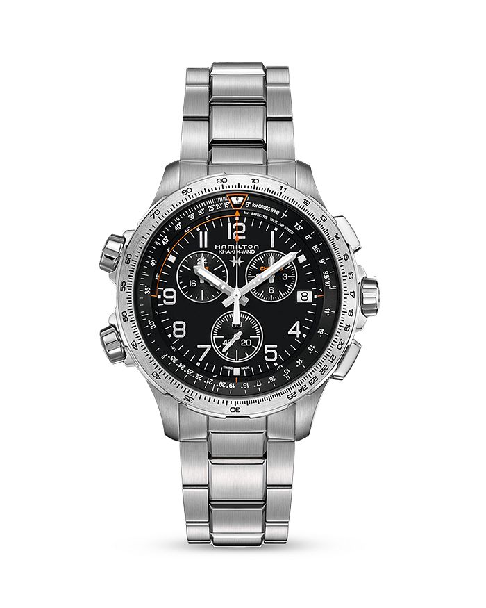Hamilton X-Wind GMT Khaki Aviation Chronograph, 46mm | Bloomingdale's