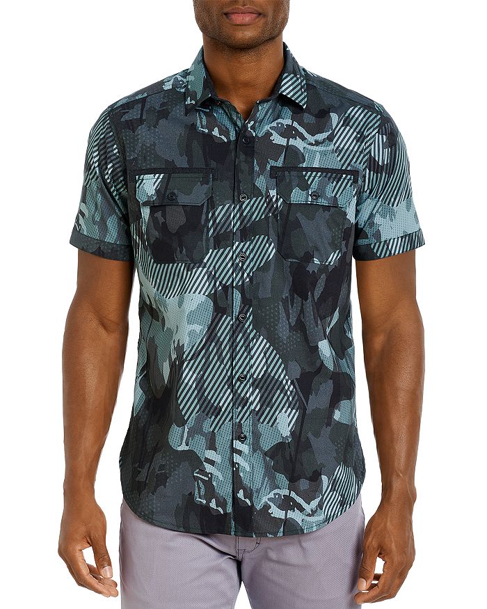 Robert Graham Bootlegger Short Sleeve Woven Shirt | Bloomingdale's