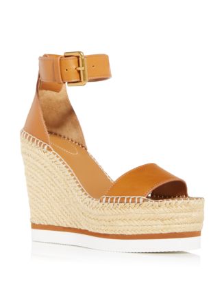 See by Chloé Women's Glynn Platform Wedge Espadrille Sandals ...