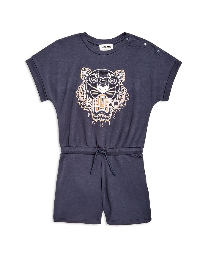 Kenzo Girls' Tiger Romper - Little Kid | Bloomingdale's