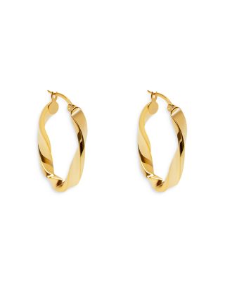 Argento vivo gold hoops store