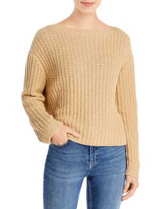 Lafayette 148 New York Cropped Textured Sweater | Bloomingdale's