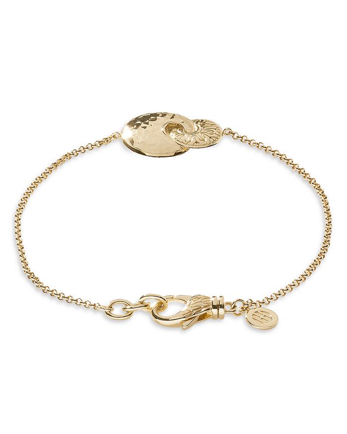 JOHN HARDY 18K Yellow Gold Classic Chain Intertwined Disc Chain ...