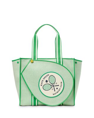 kate spade new york Courtside Large Canvas Tennis Tote | Smart Closet