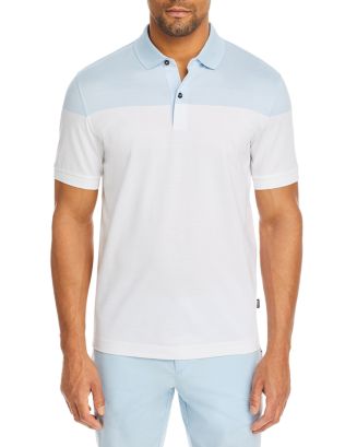BOSS Prout 35 Cotton Color Blocked Polo | Bloomingdale's