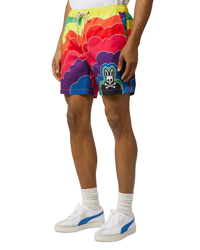 Psycho Bunny Chelton Neon Swim Shorts | Bloomingdale's