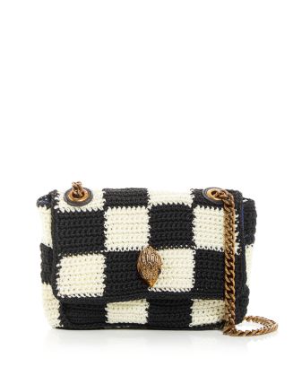 KURT GEIGER LONDON Mini Kensington Crochet Crossbody | Bloomingdale's