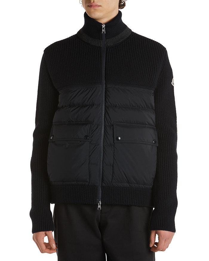 Moncler Front Zip Puffer Cardigan | Bloomingdale's