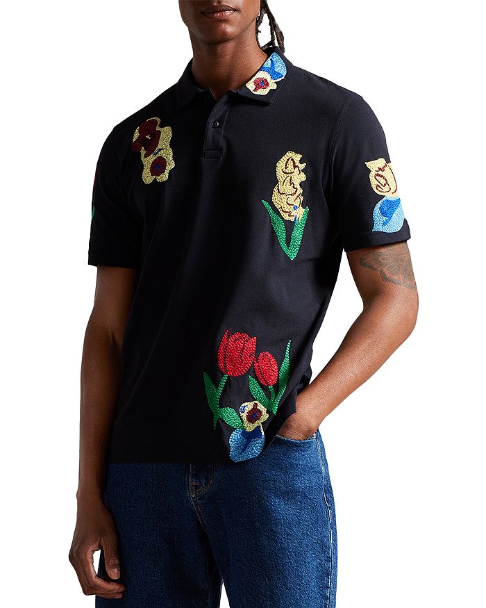 Ted Baker Keppel Regular Fit Embroidered Polo | Bloomingdale's