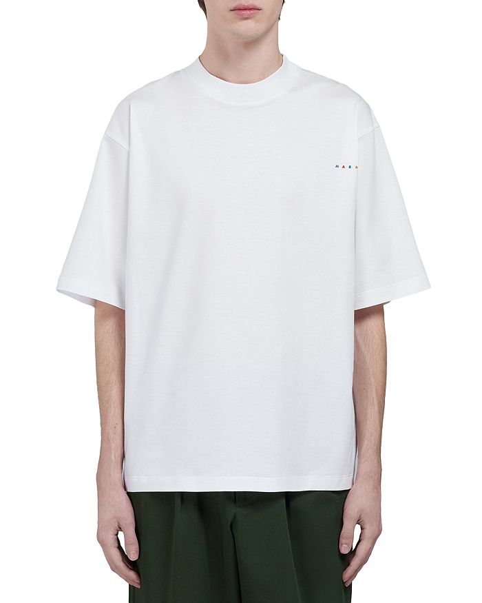 Marni Crewneck Logo Tee | Bloomingdale's