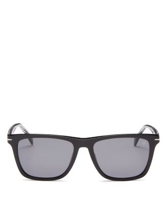 David Beckham Polarized Square Sunglasses, 55mm | Bloomingdale's