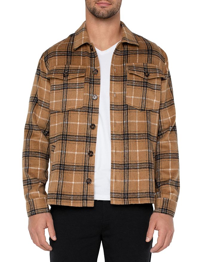 Liverpool Los Angeles Plaid Shirt Jacket | Bloomingdale's