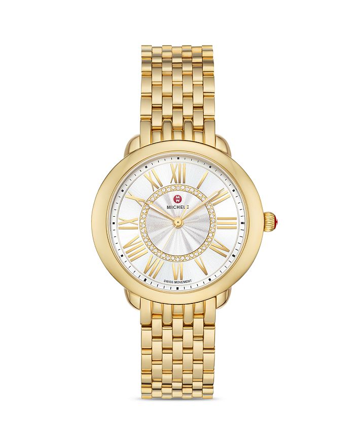 MICHELE Serein Mid Watch, 36mm | Bloomingdale's