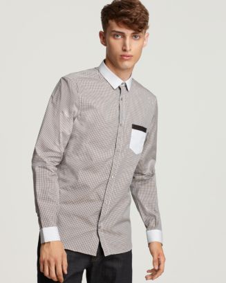 Burberry Russet Shirt in Fallow Check | Bloomingdale's