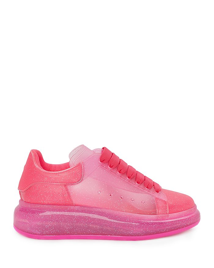 Alexander McQUEEN Women's Oversized Rubber Platform Low Top Sneakers ...