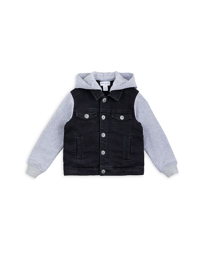 Miles The Label Boys' Denim & Knit Jacket - Little Kid | Bloomingdale's
