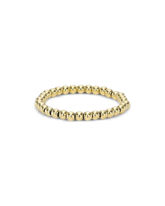 Zoe Lev 14K Yellow Gold Beaded Stretch Ring | Bloomingdale's