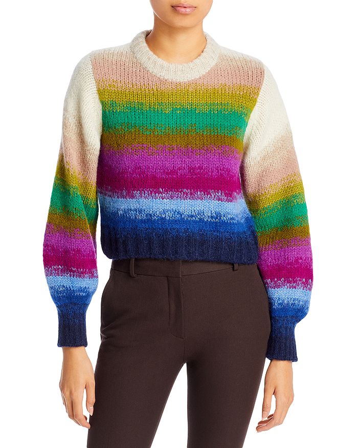 Eleven Six Laila Multicolor Stripe Pullover Sweater | Bloomingdale's