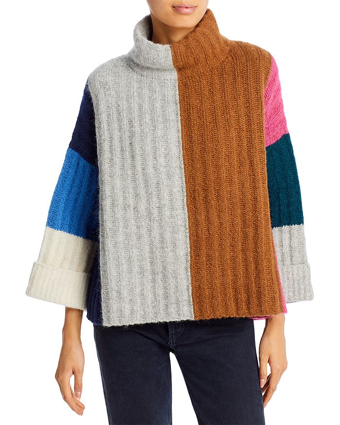 Eleven Six Talia Colorblock Poncho | Bloomingdale's