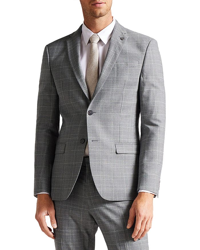 Ted Baker Lotus Check Slim Fit Jacket | Bloomingdale's