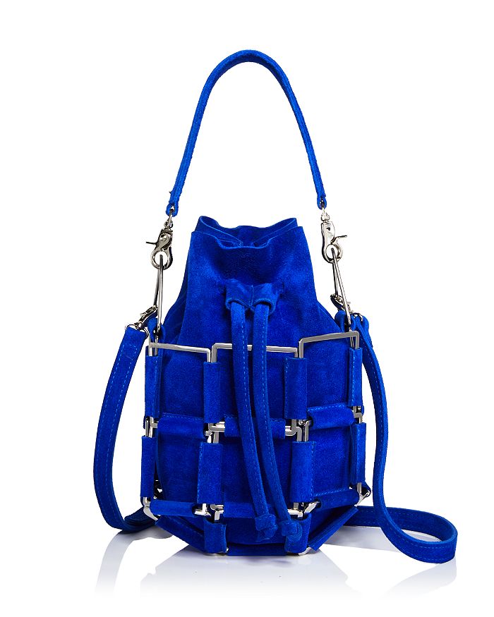 BruceGlen Suede Grenade Bag | Bloomingdale's