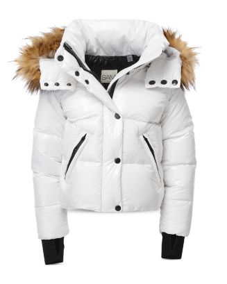 SAM. Girls' Elsa Hooded Down Jacket - Little Kid, Big Kid | Bloomingdale's