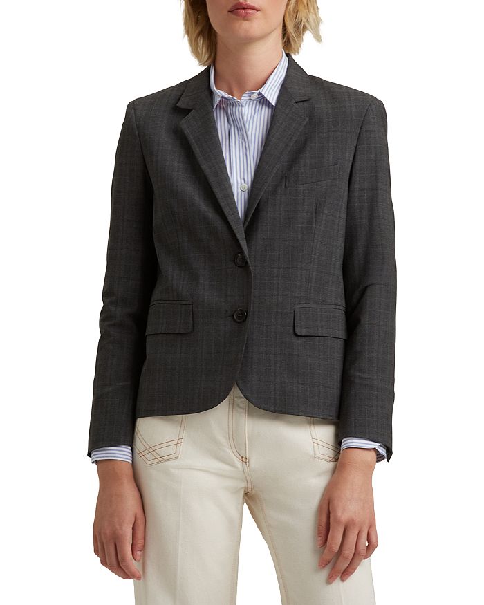 Gerard Darel Nelle Plaid Blazer | Bloomingdale's