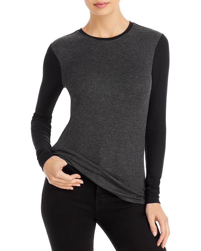 Goldie Color Block Ribbed Tee | Bloomingdale's