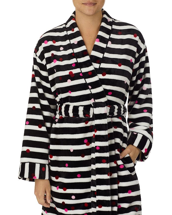 kate spade new york Long Sleeve Printed Robe | Bloomingdale's