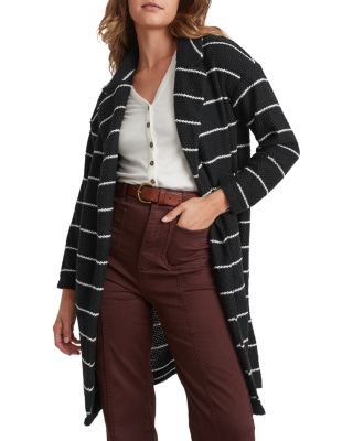Marine Layer Birdseye Striped Coat | Bloomingdale's