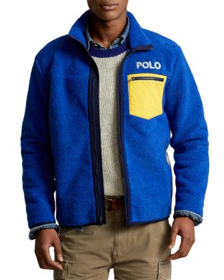 Polo Ralph Lauren Hybrid Pile Fleece Jacket | Bloomingdale's